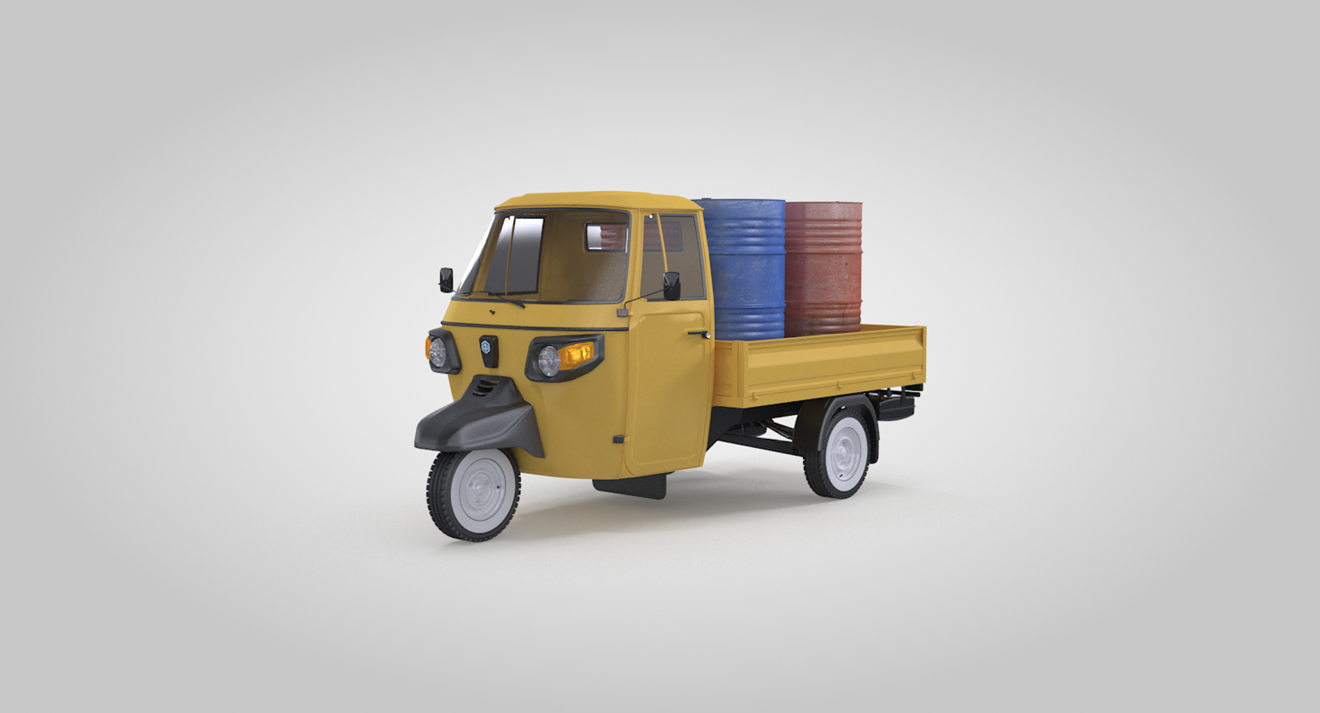 Piaggio ape cargo 3D model - TurboSquid 1274371