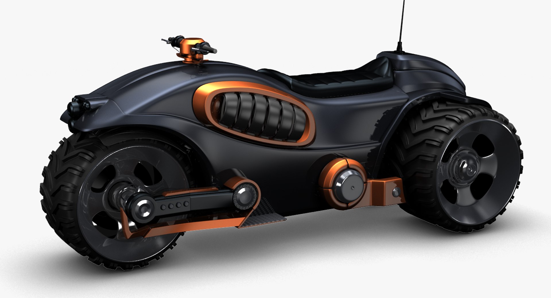 Motor Concept 3d Obj