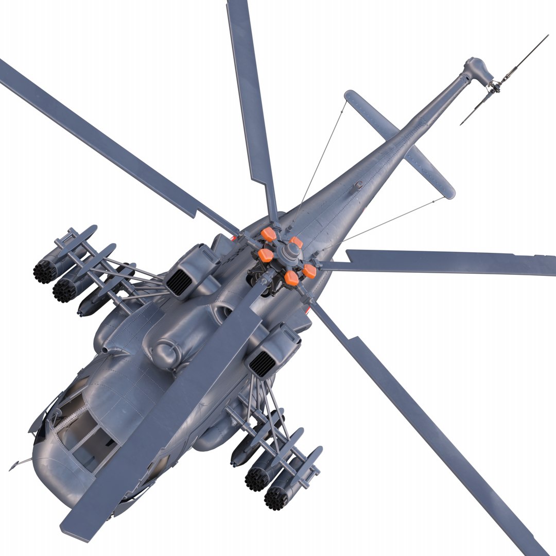 Mi-17 V5 Helicopter 3d 3ds