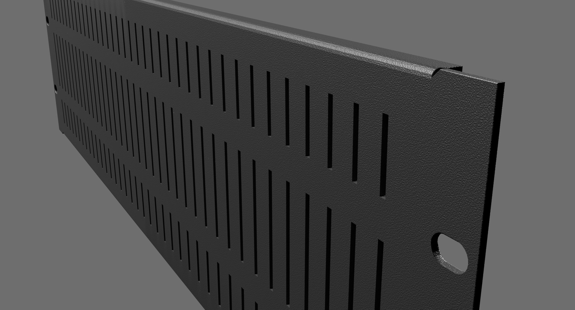 19-inch Rack Mount Vented 3D Model - TurboSquid 1315088