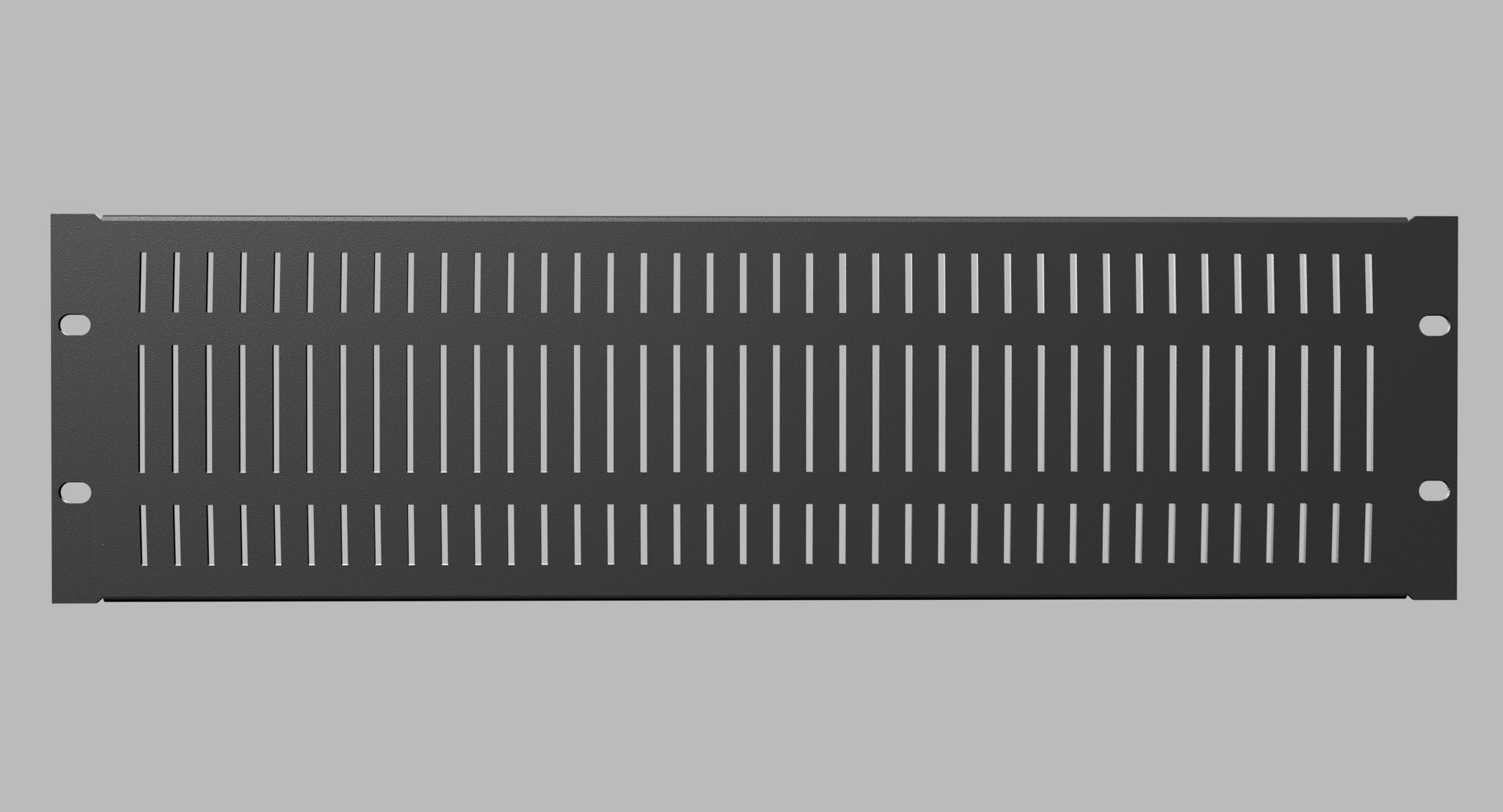 19-inch Rack Mount Vented 3D Model - TurboSquid 1315088