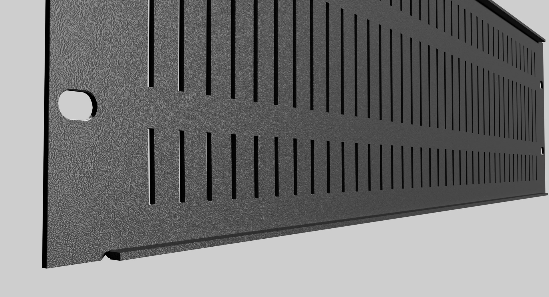 19-inch Rack Mount Vented 3D Model - TurboSquid 1315088