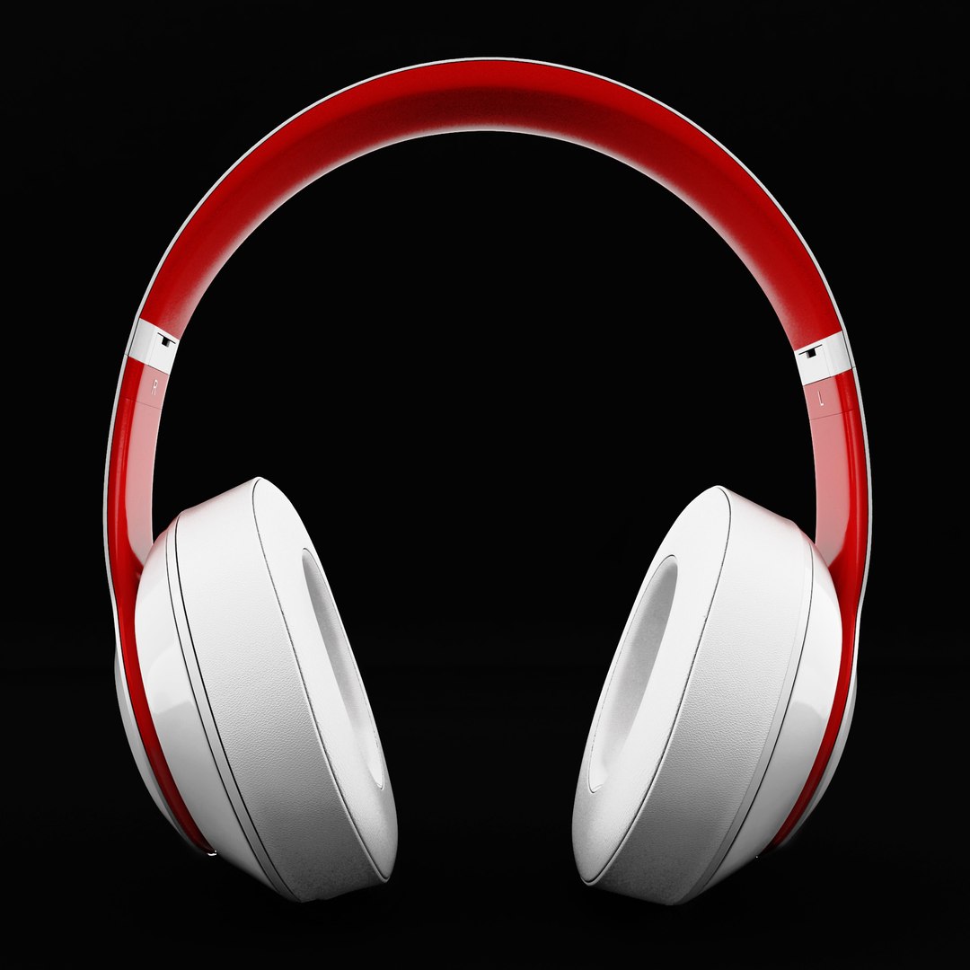 3D Beats Studio 3 - TurboSquid 1396876