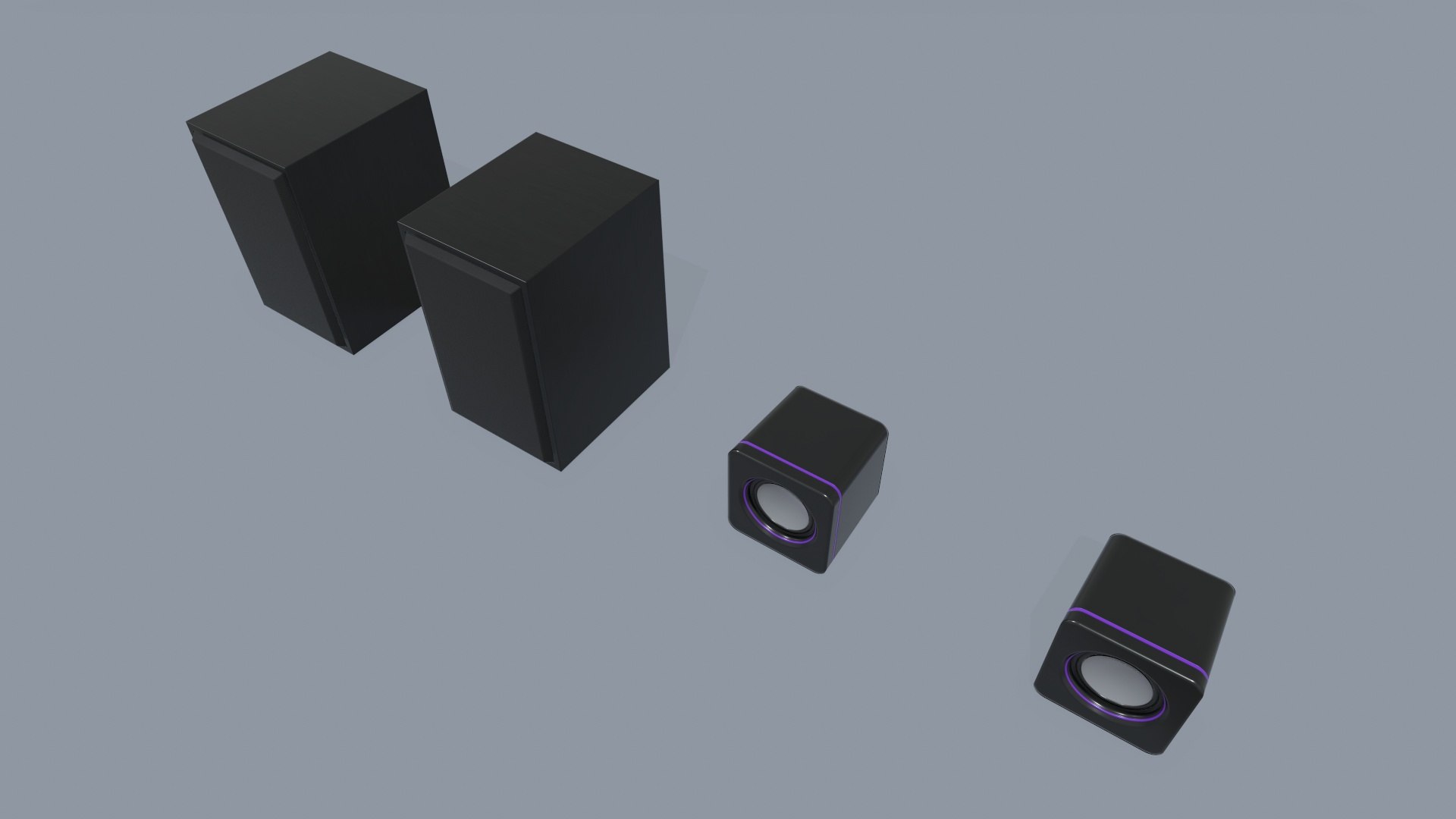Computer Speakers 3D Model - TurboSquid 1844035