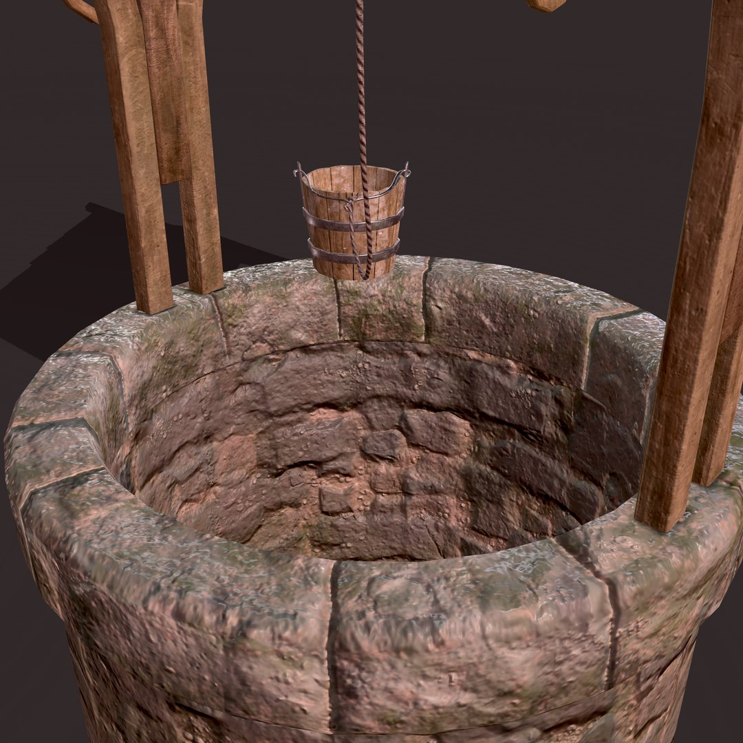 Medieval Well 3D - TurboSquid 1729344