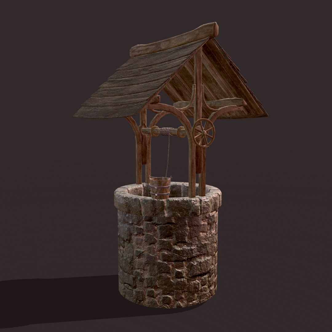 Medieval Well 3D - TurboSquid 1729344