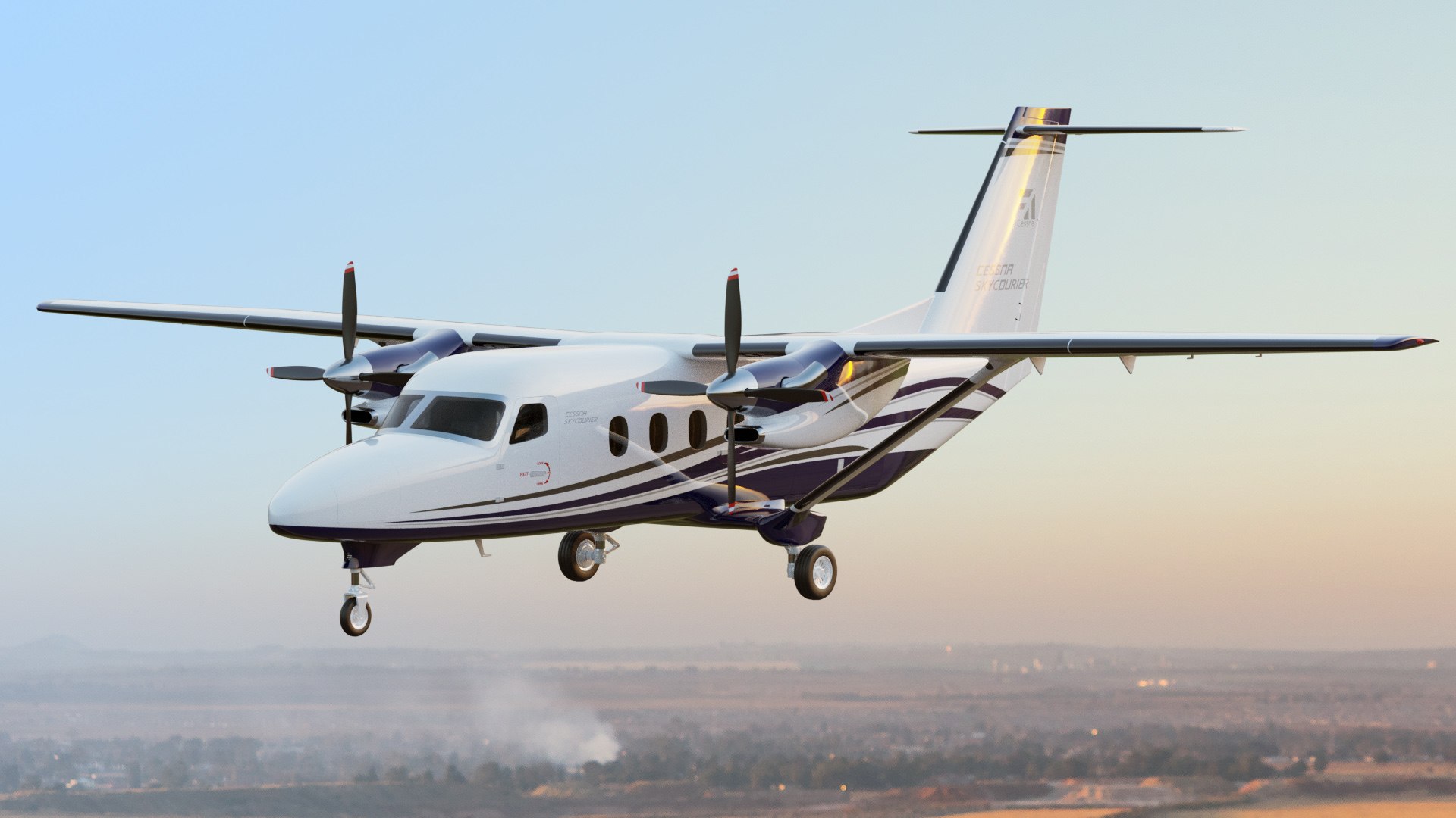 Cessna 408 Skycourier 3D Model - TurboSquid 1677406