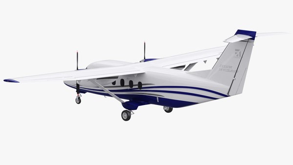 Cessna 408 skycourier 3D model - TurboSquid 1677406