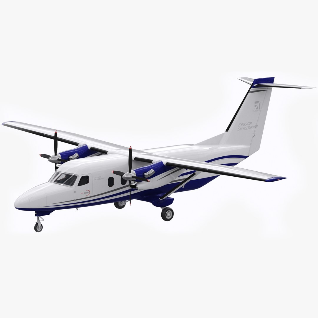 Cessna 408 skycourier 3D model - TurboSquid 1677406