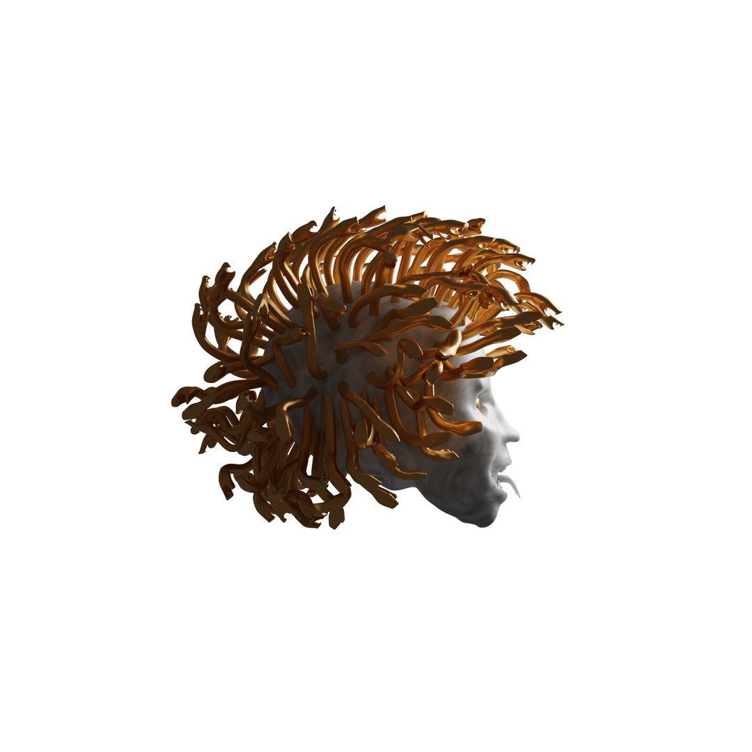 Medusa-head 3D Model - TurboSquid 1952137