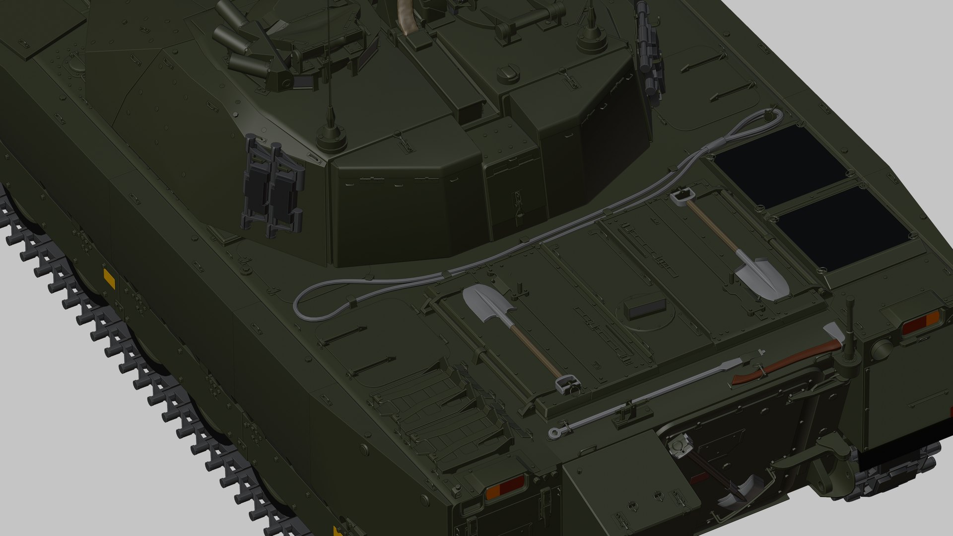 CV9040 STRF Model - TurboSquid 2332210
