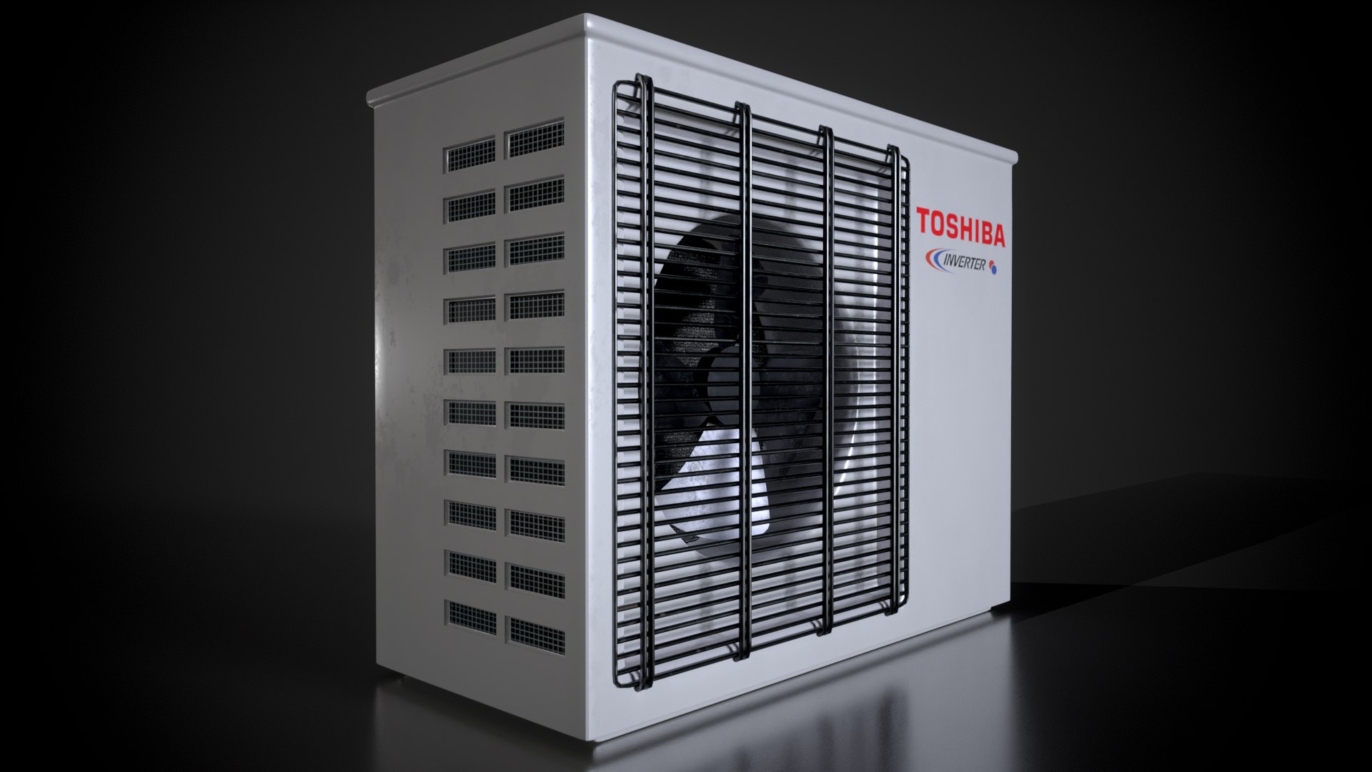Air Conditioning Outdoor Unit 3D Model - TurboSquid 2422954