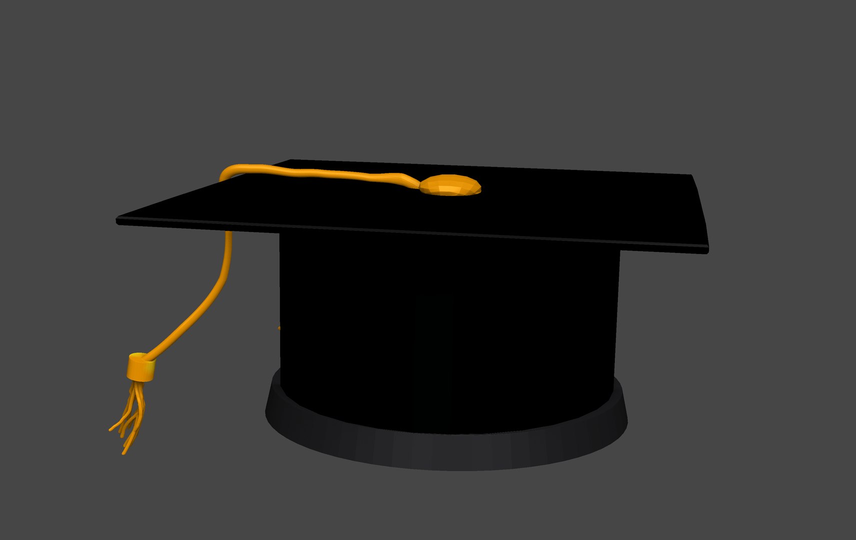 3D Graduation Cap - TurboSquid 2125565