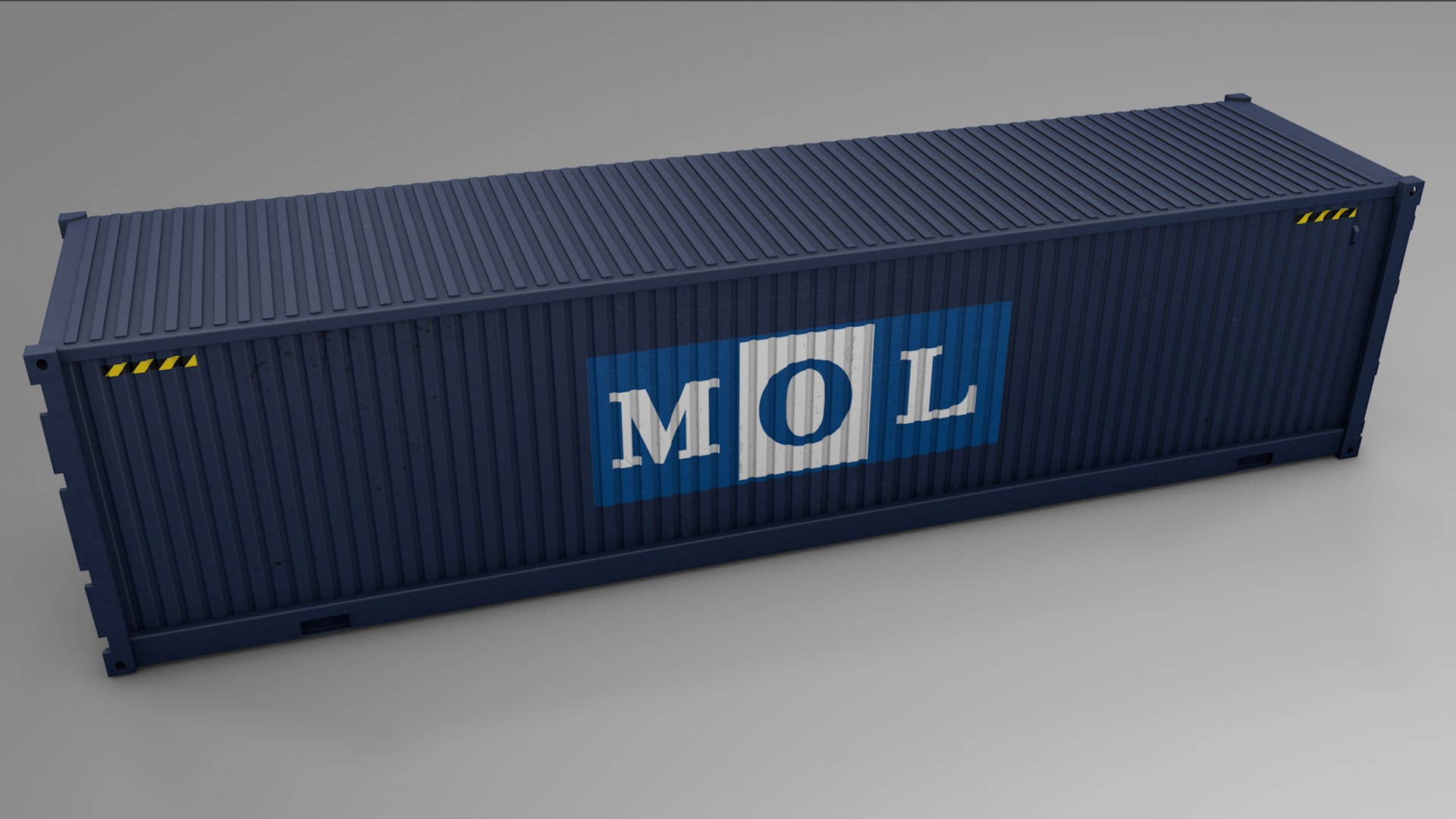 Mol cargo container l730 3D model - TurboSquid 1563514