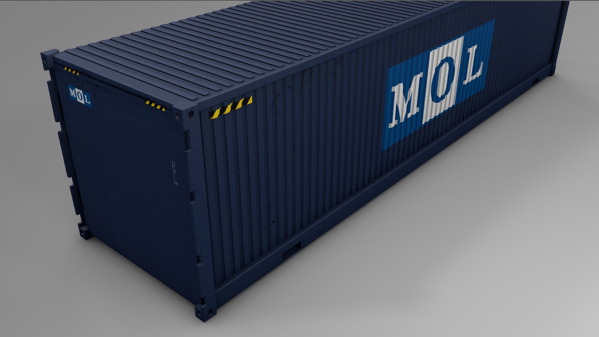 Mol cargo container l730 3D model - TurboSquid 1563514