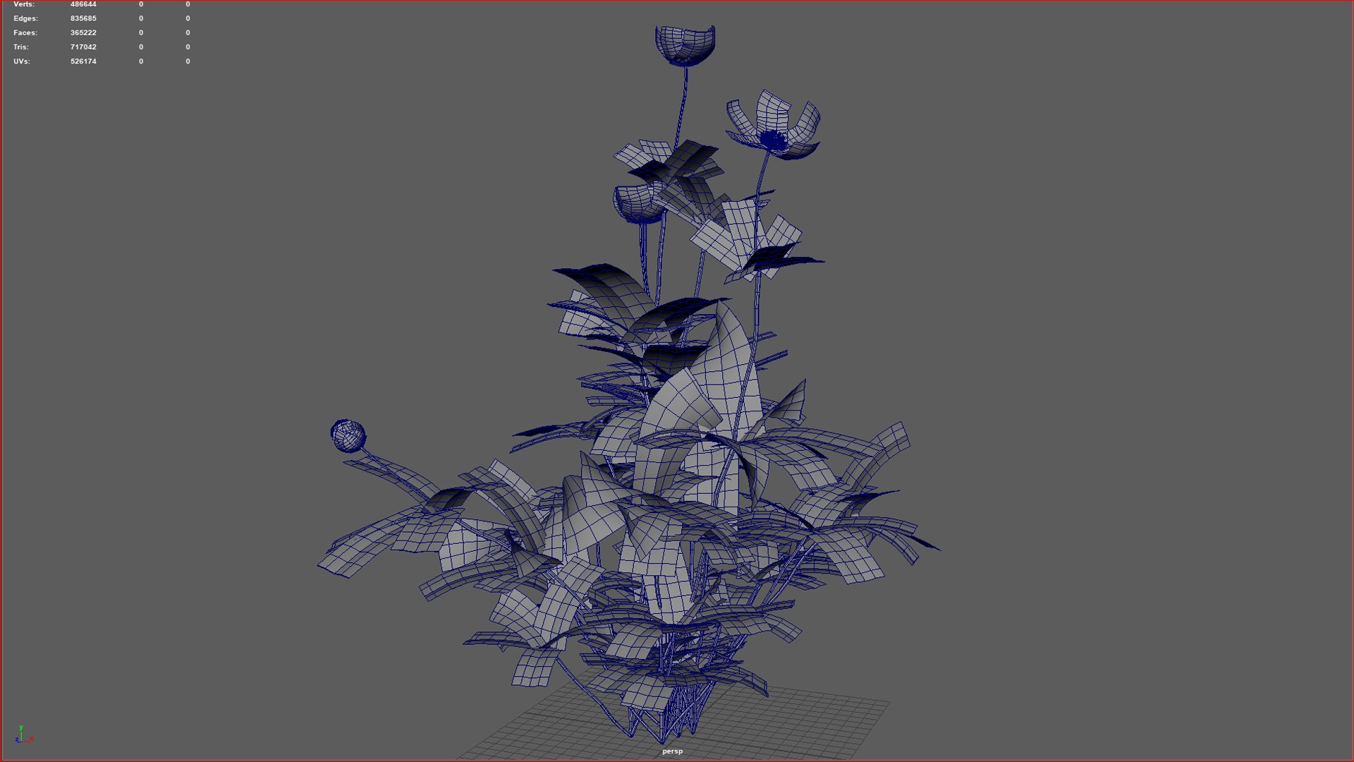 Anemone Canadensis 3D Model - TurboSquid 2283055