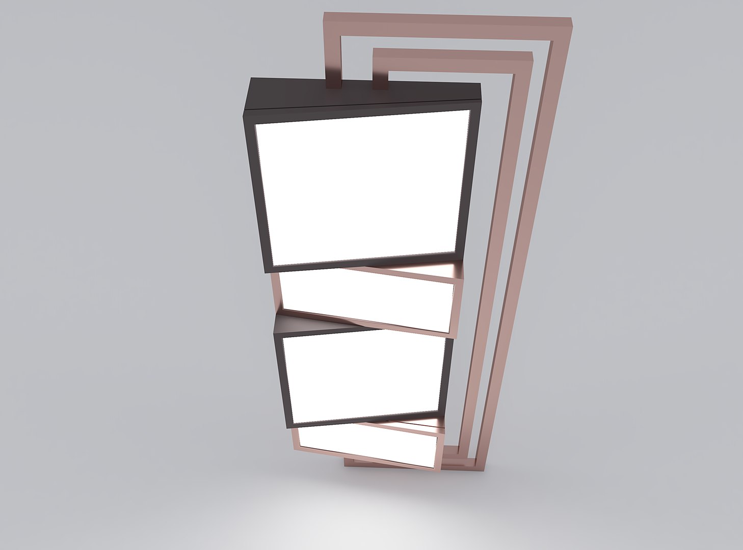 Modern Wall Light Model - TurboSquid 1594641