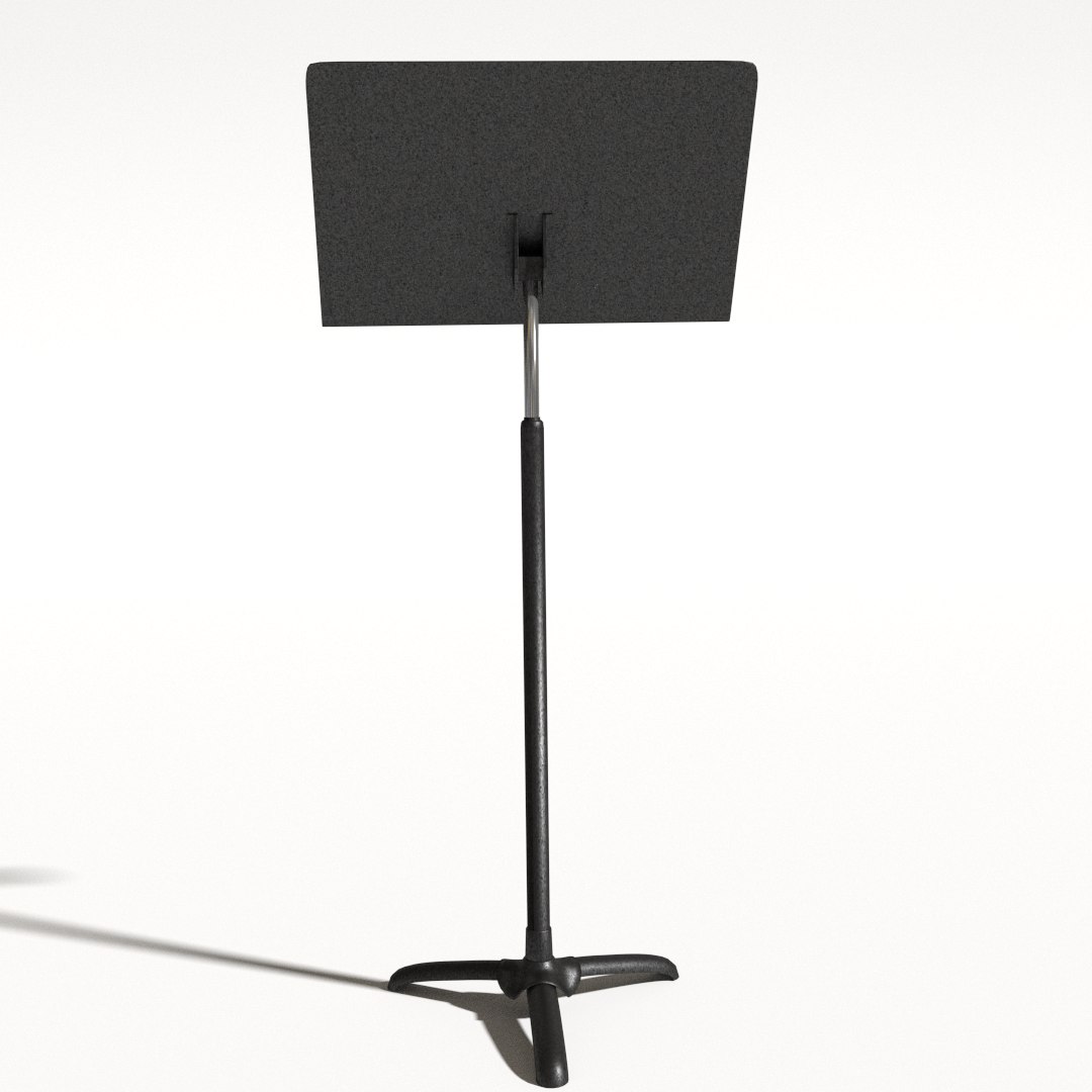 3d Model Music Stand