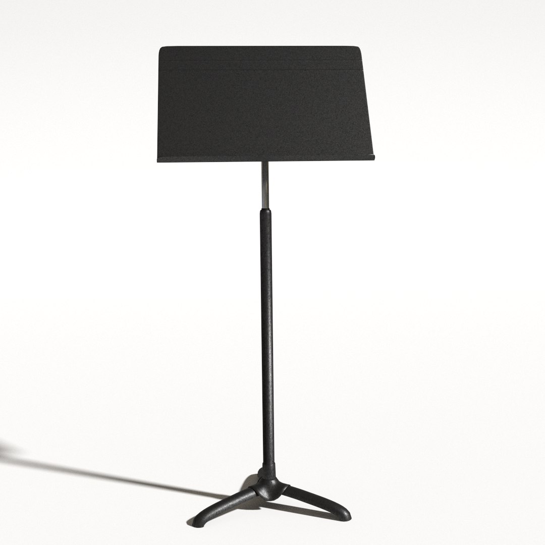 3d Model Music Stand