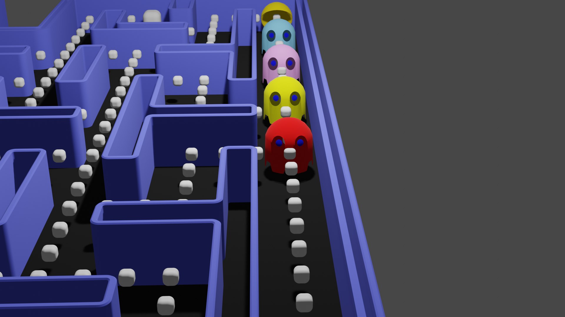 PAC-MAN 3D 3D - TurboSquid 2017893