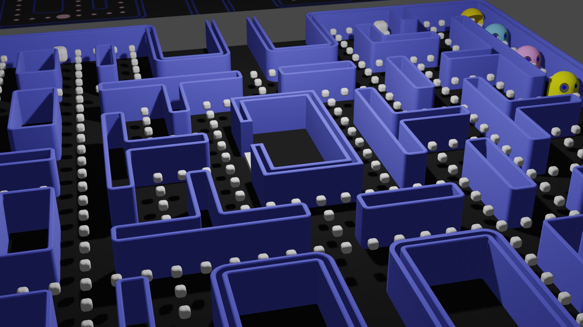 PAC-MAN 3D 3D - TurboSquid 2017893