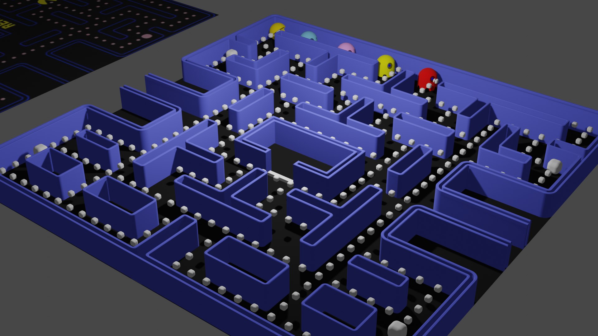 PAC-MAN 3D 3D - TurboSquid 2017893