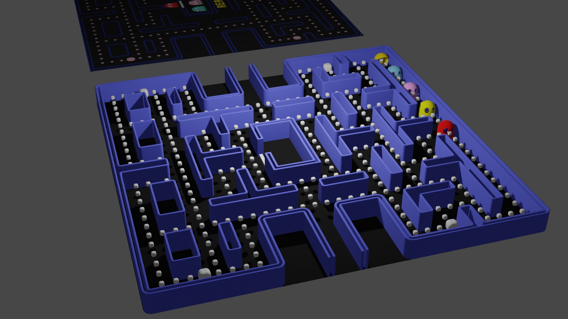 PAC-MAN 3D 3D - TurboSquid 2017893