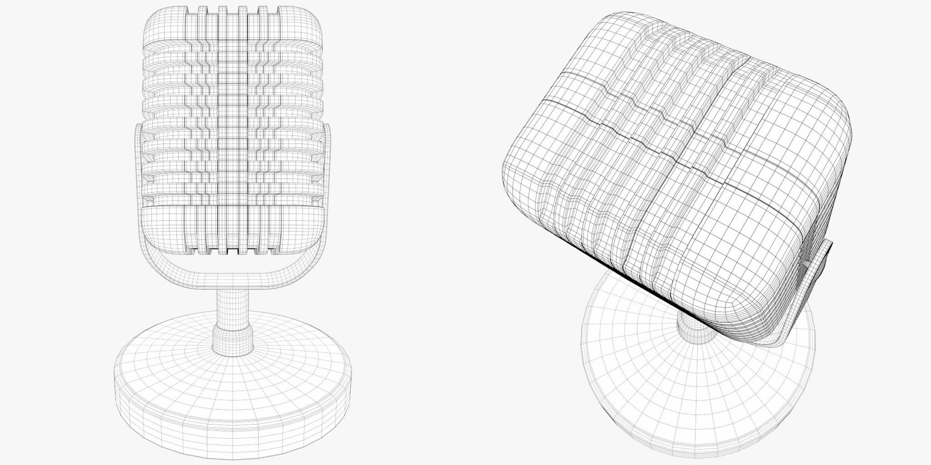 Radio Microphone 3D Model - TurboSquid 1326383