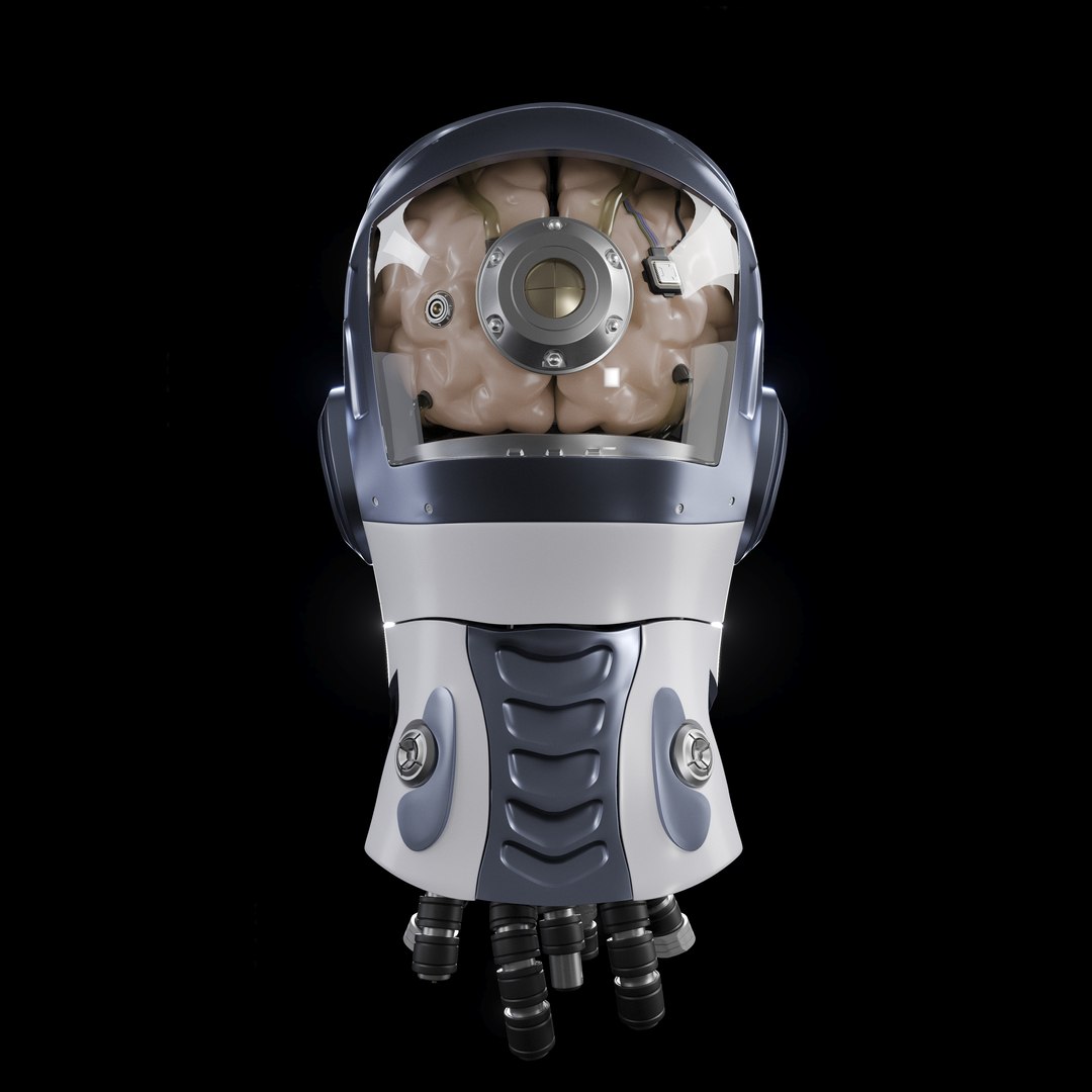 3D Female And Male Robot Heads - TurboSquid 2238540