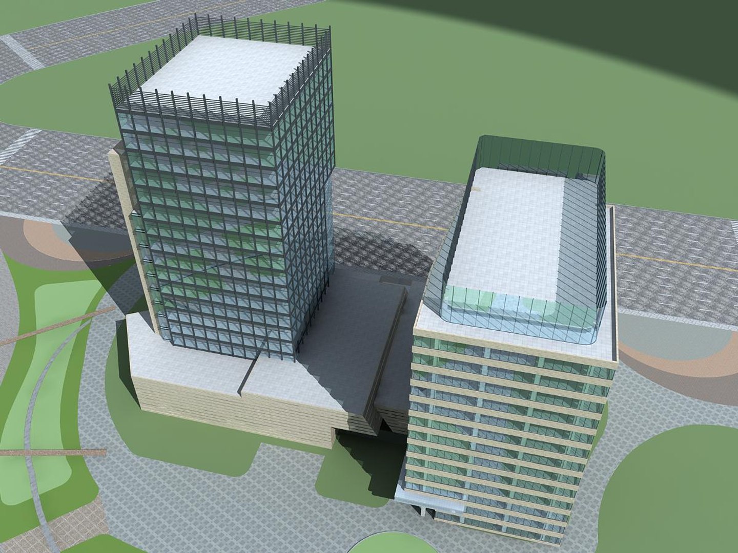 3D Building Model - TurboSquid 1362767