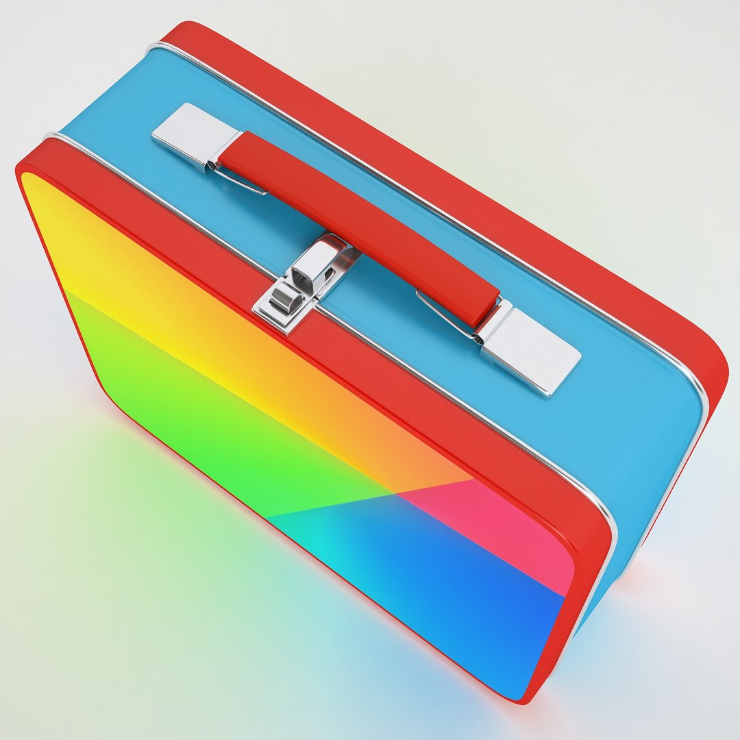 3D model metal lunch box - TurboSquid 1155169