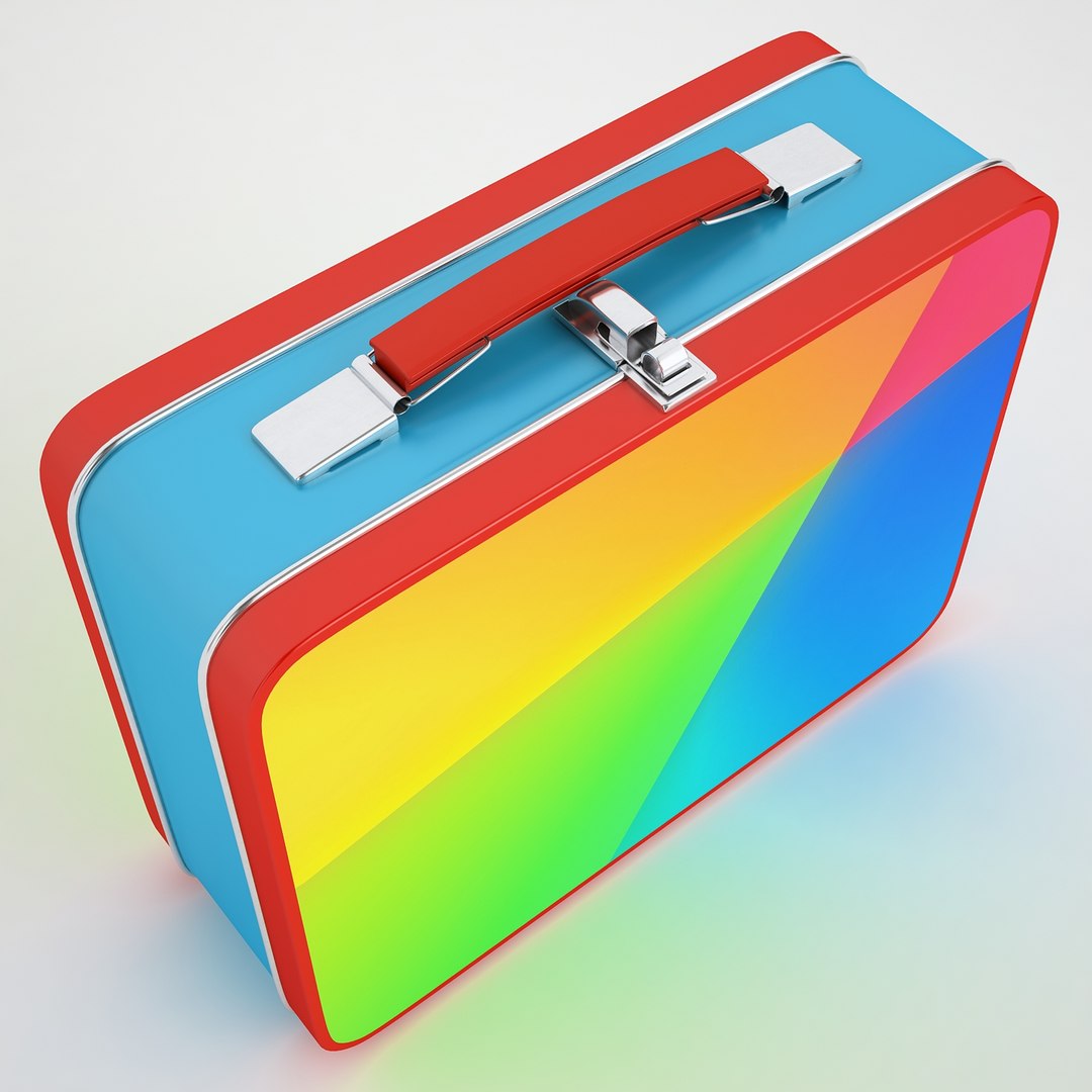 3D model metal lunch box - TurboSquid 1155169