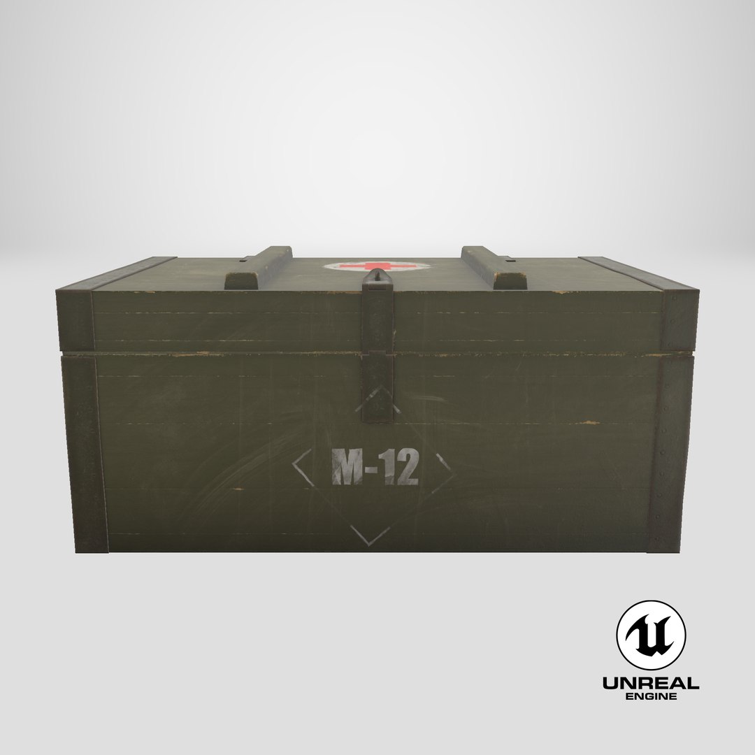 3D army medical box - TurboSquid 1292387