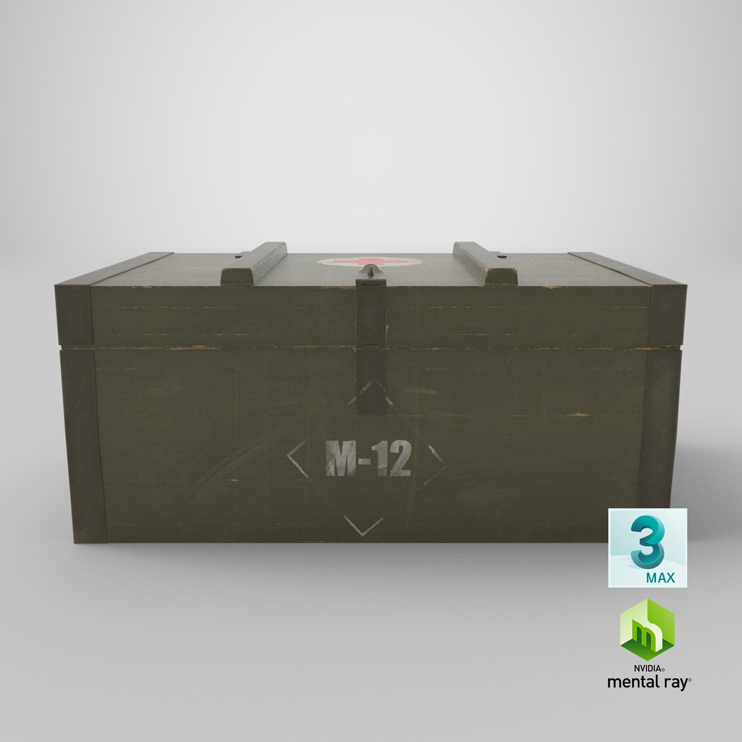3D army medical box - TurboSquid 1292387