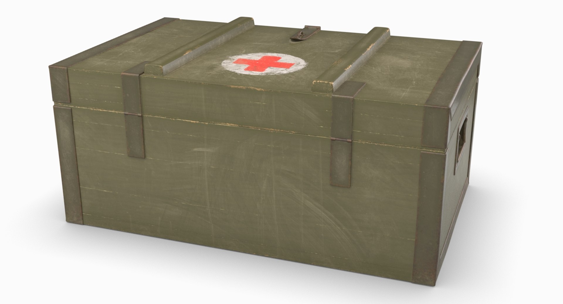 3D Army Medical Box - TurboSquid 1292387