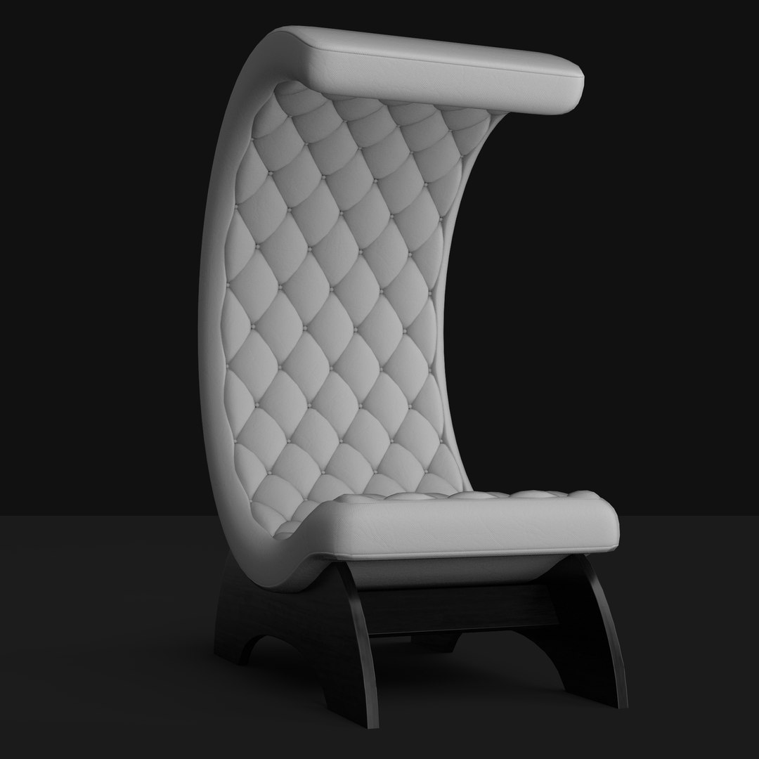 Moon Chair 3D Model - TurboSquid 1548049