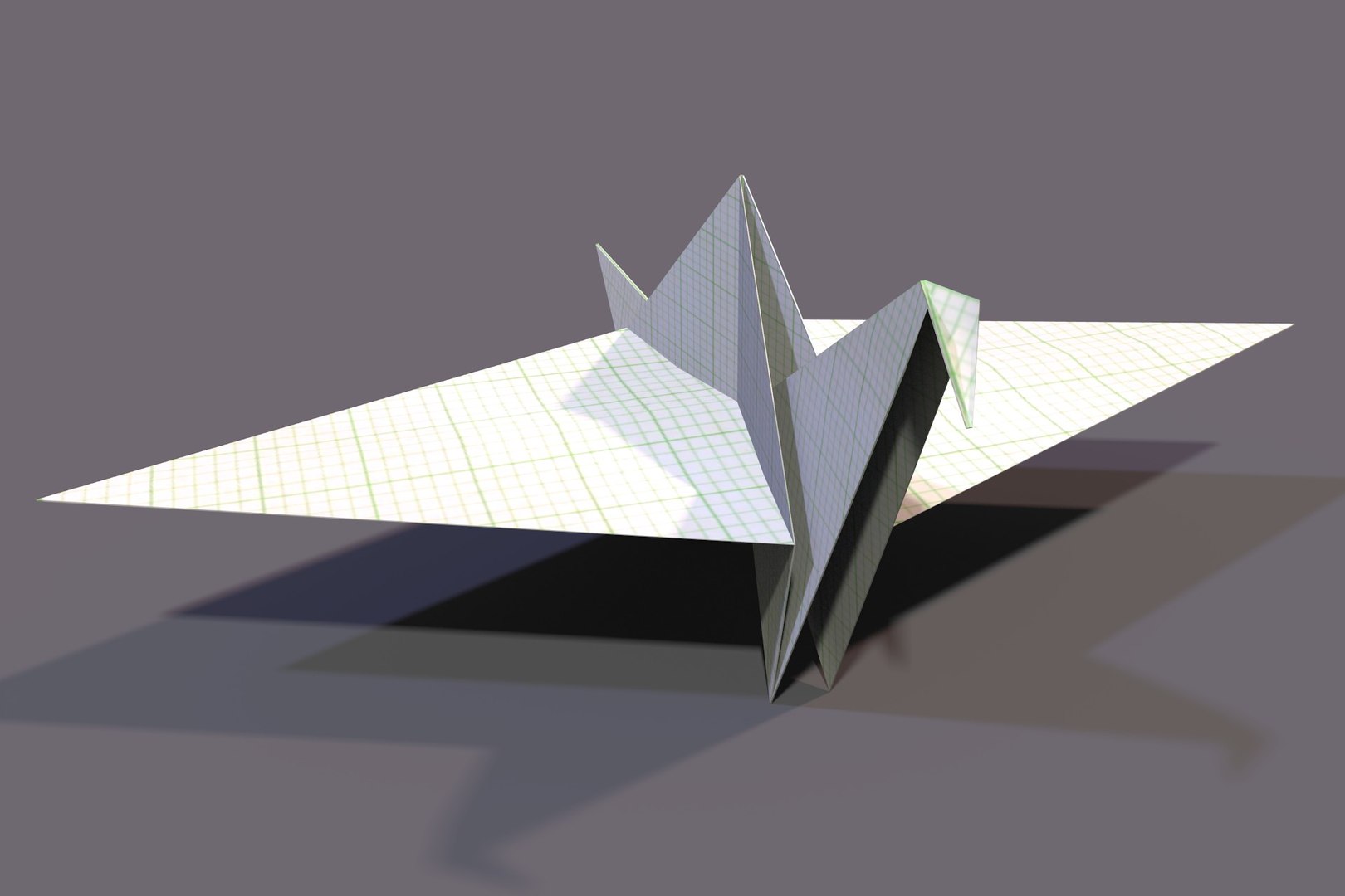Origami Crane model - TurboSquid 1808791