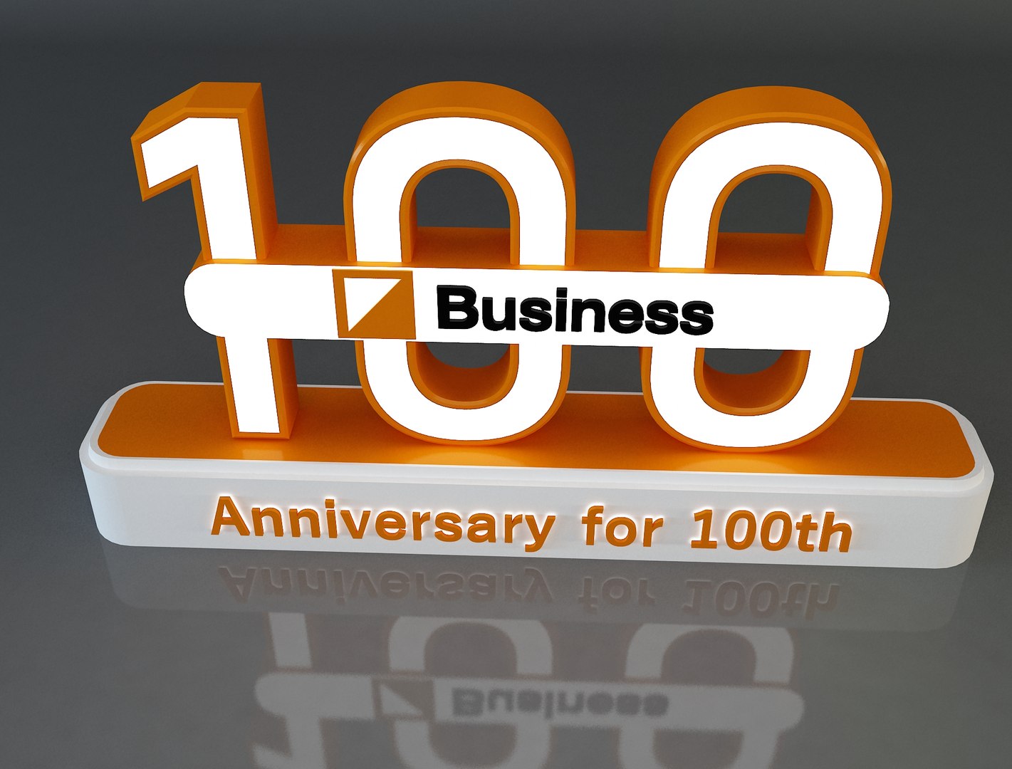 100 Years Anniversary 3d Model C50 3D Model - TurboSquid 2175552