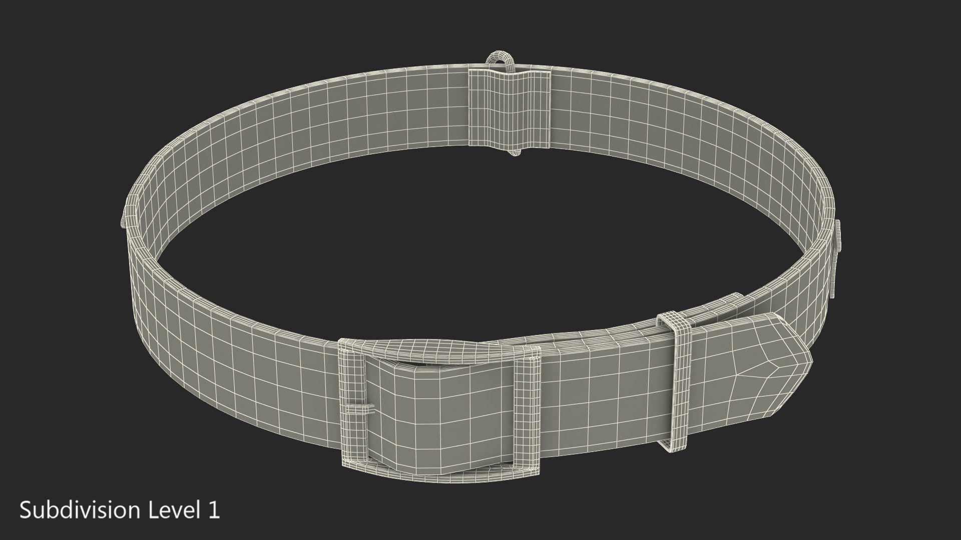 Dog Collar 3D Model - TurboSquid 1457395