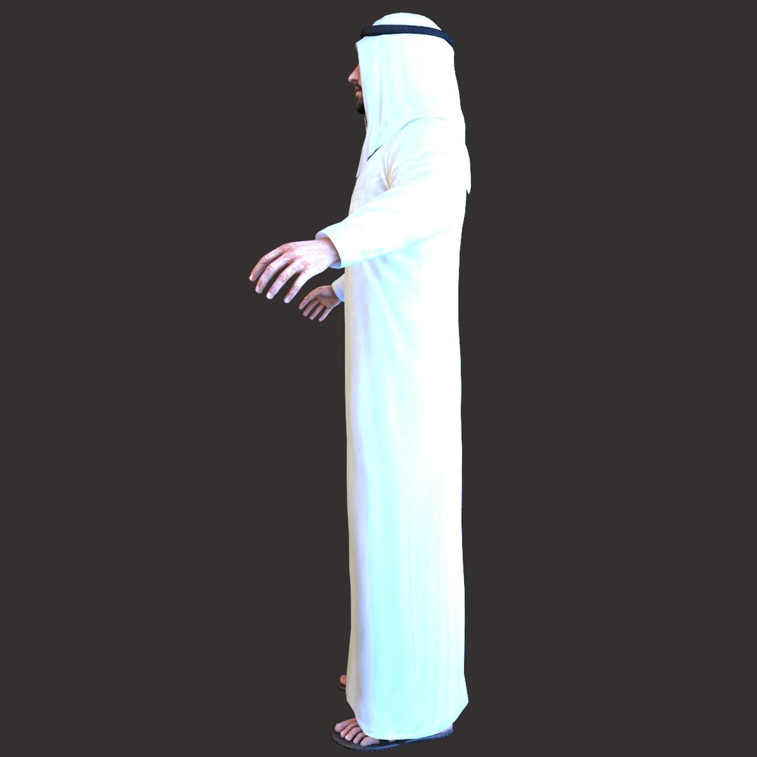Arab Man 3D Model - TurboSquid 1476687