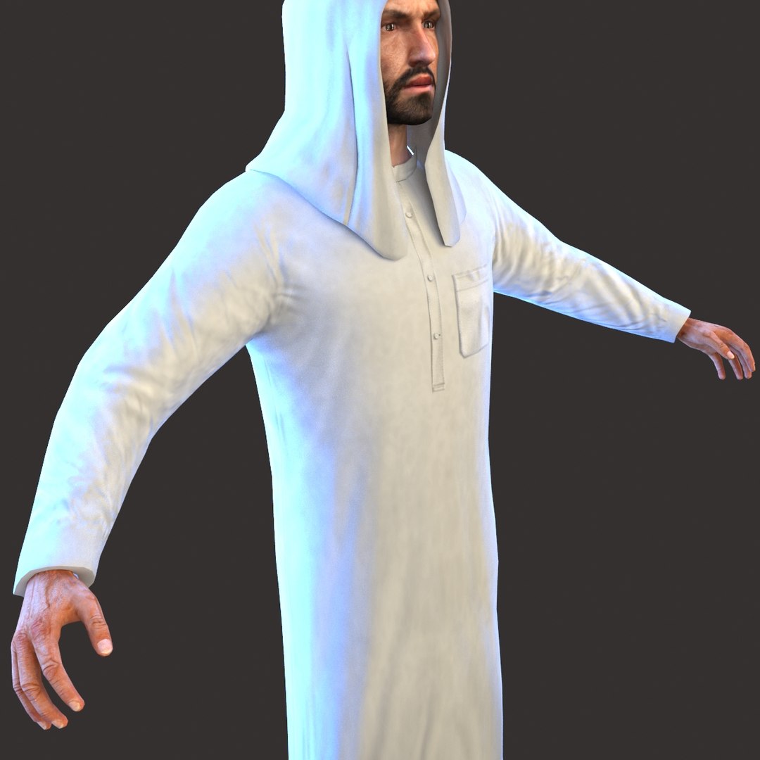 Arab Man 3D Model - TurboSquid 1476687