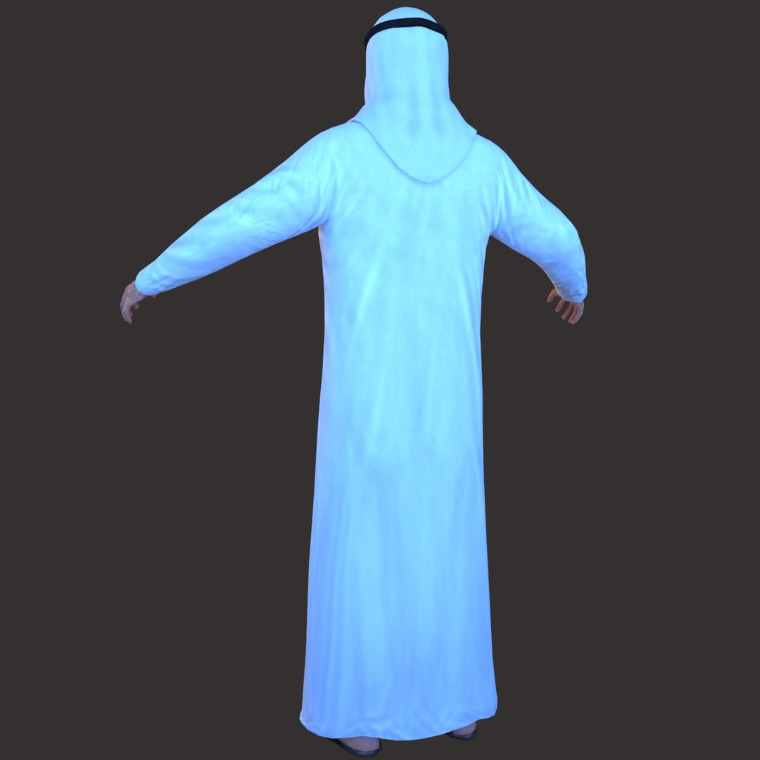 Arab Man 3D Model - TurboSquid 1476687