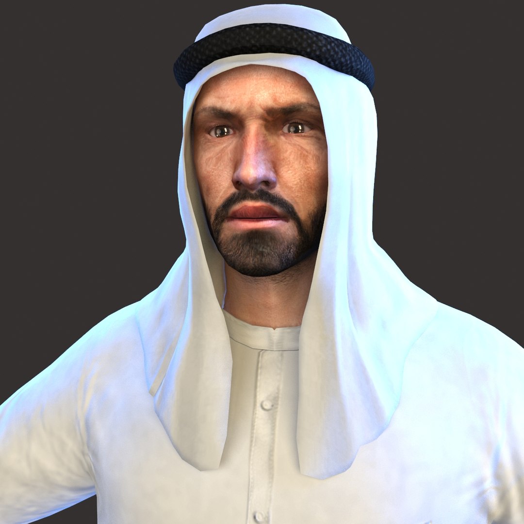 Arab Man 3D Model - TurboSquid 1476687