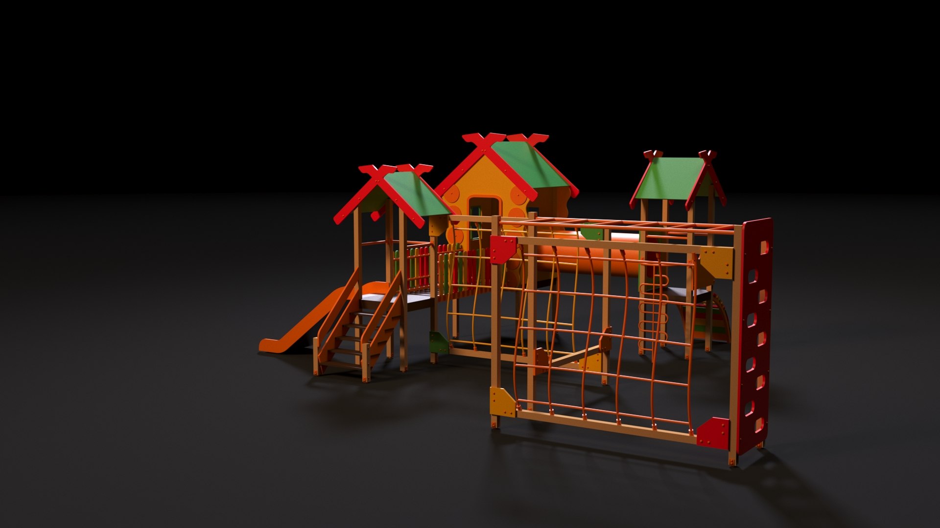 3D Children Play Complex - TurboSquid 1587227