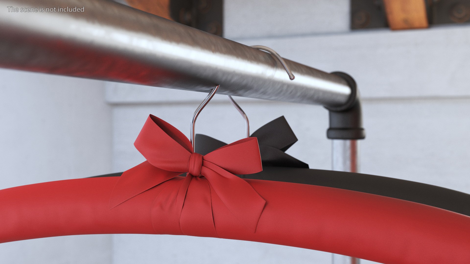 3D Model Ribbon Red Bow - TurboSquid 2279820