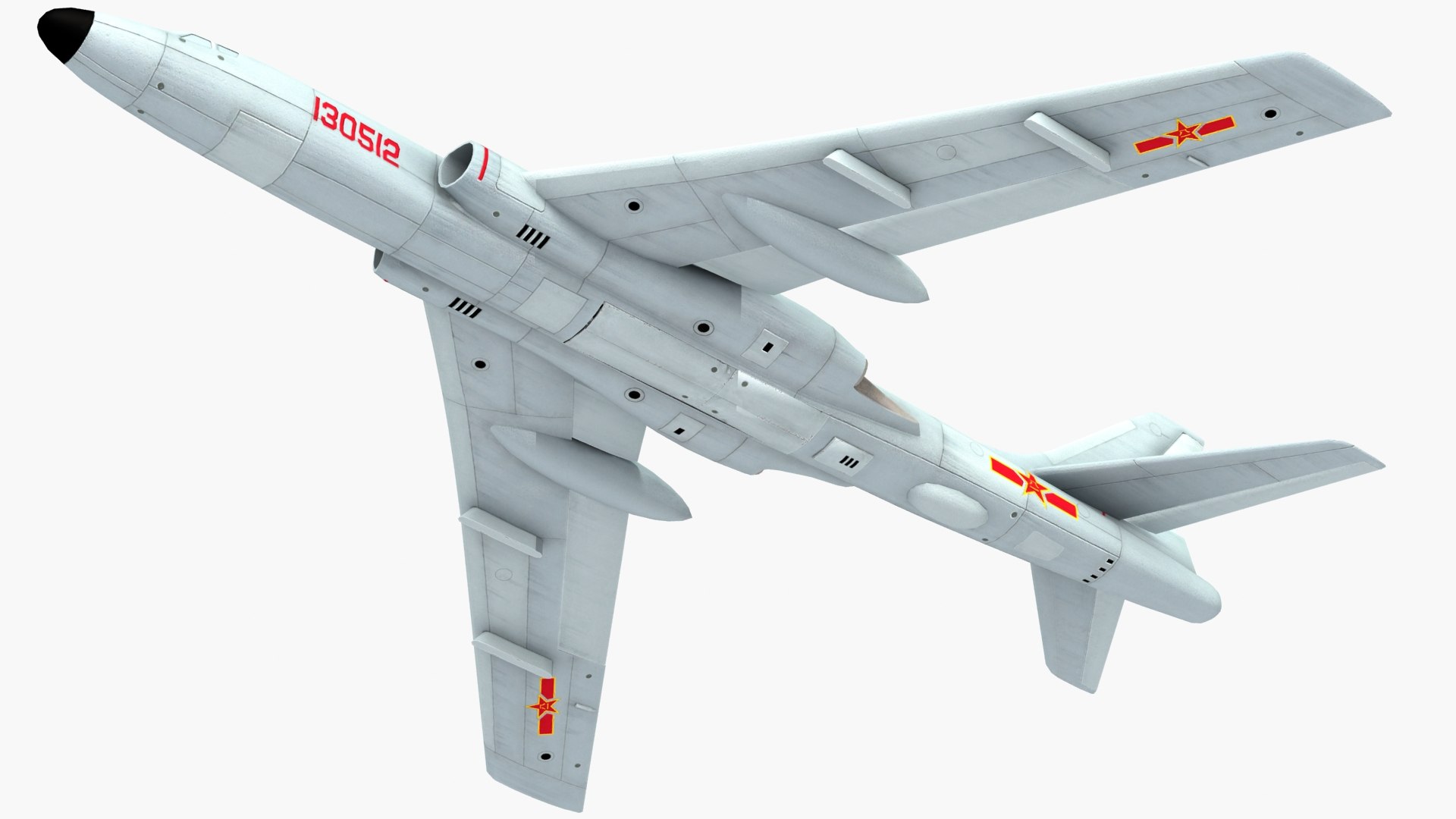 3D H-6k H-6 - TurboSquid 1662340