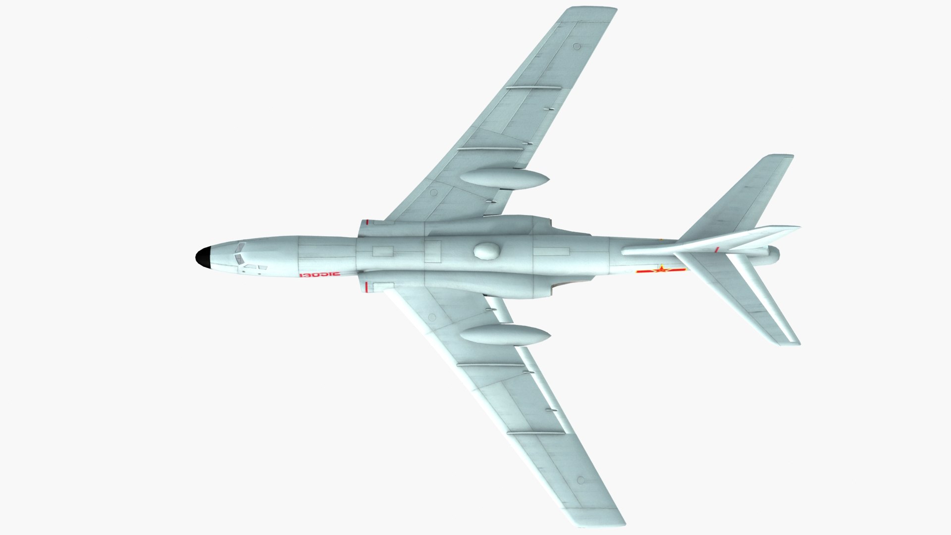 3D H-6k H-6 - TurboSquid 1662340