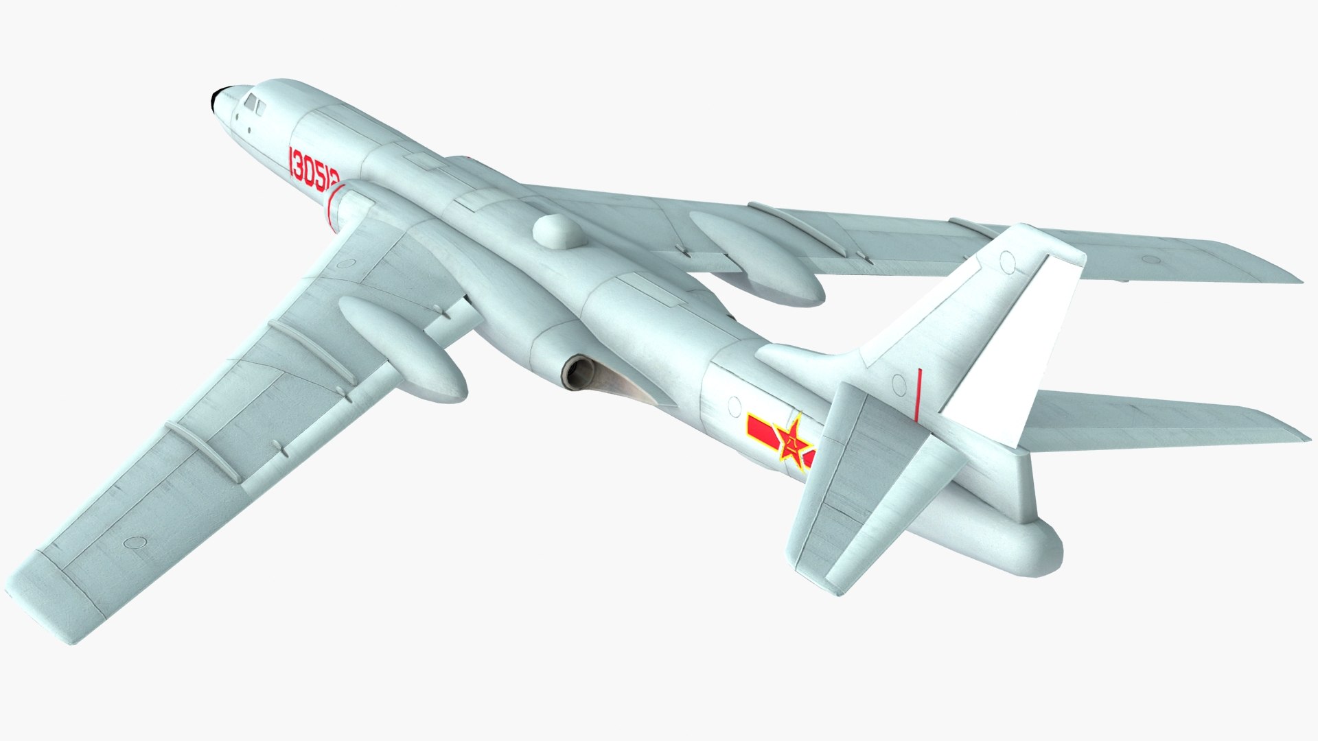 3D H-6k H-6 - TurboSquid 1662340