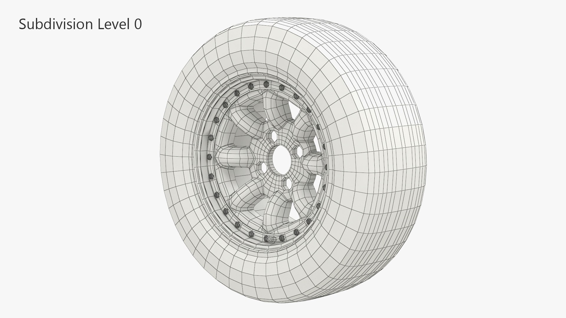 3D Classic Racing Rims Gold Model - TurboSquid 1925083