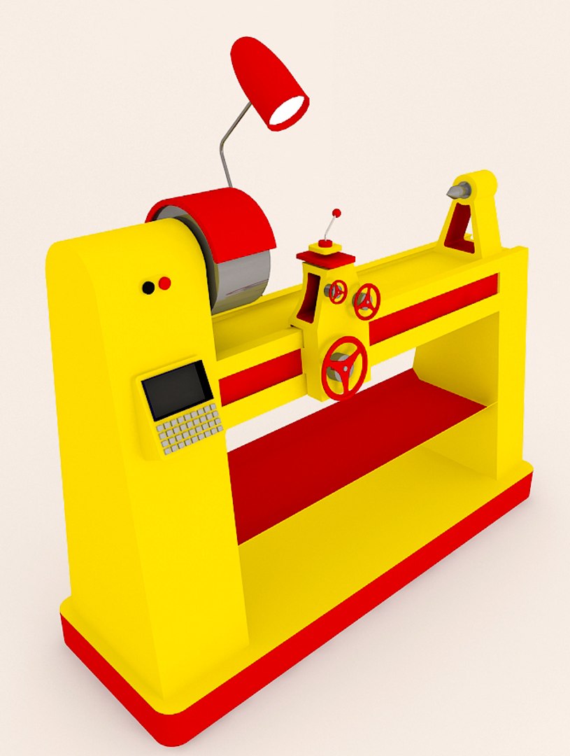 Maya Lathe Machine